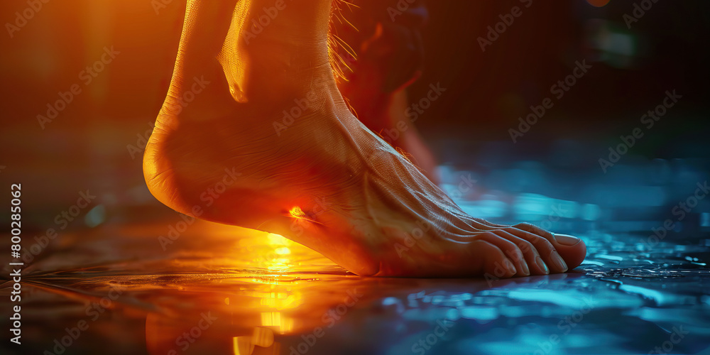 Metatarsal Fracture: The Foot Pain and Swelling - A person holding ...