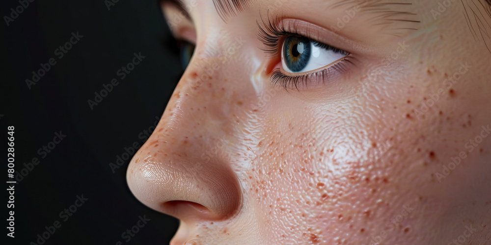 Broken Nose: The Facial Swelling and Nasal Obstruction - A person with ...