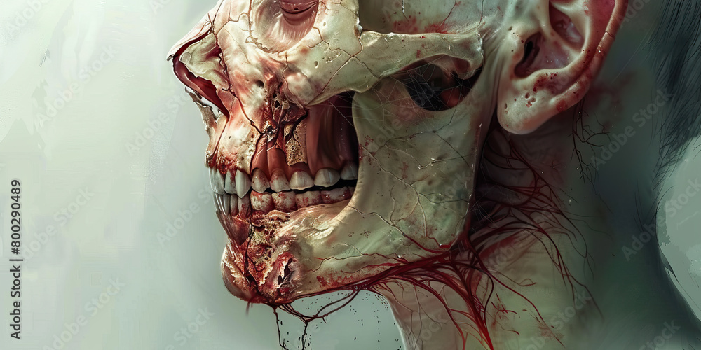 Photo & Art Print Facial Fracture: The Cheek Swelling and Facial ...