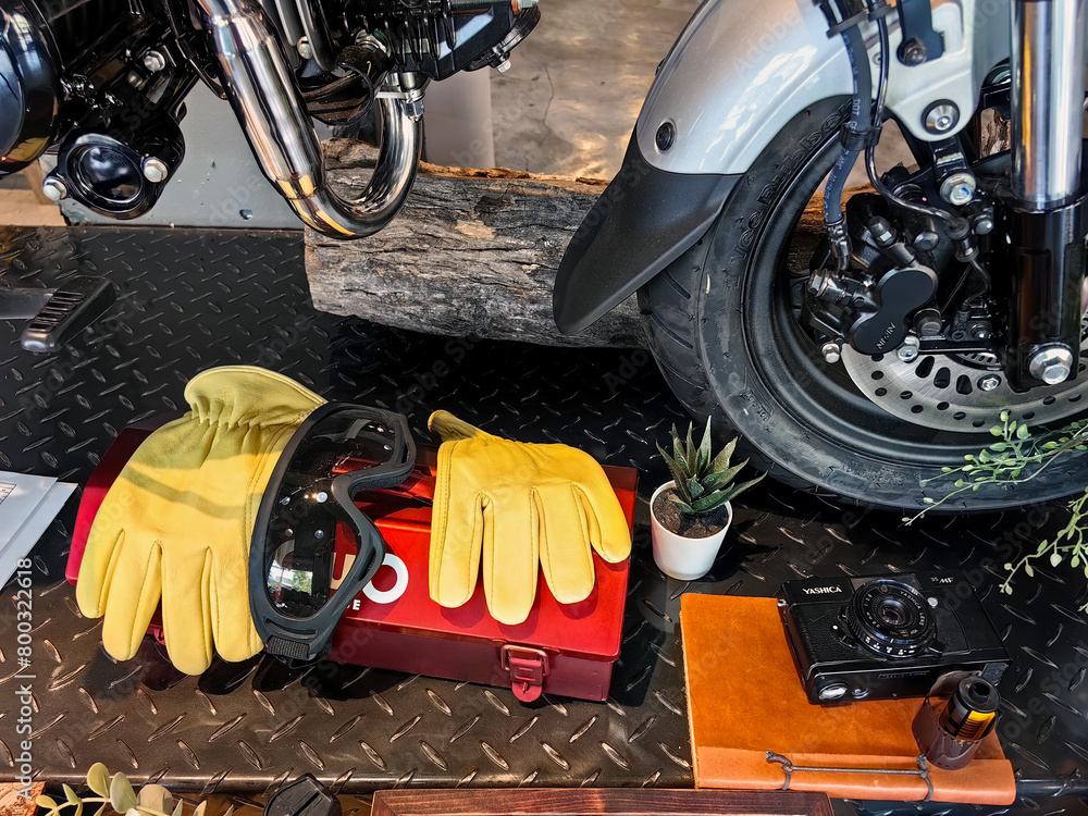 NAKHON PATHOM,THAILAND-MARCH 30, 2024: Interior view of Honda Super Cub ...