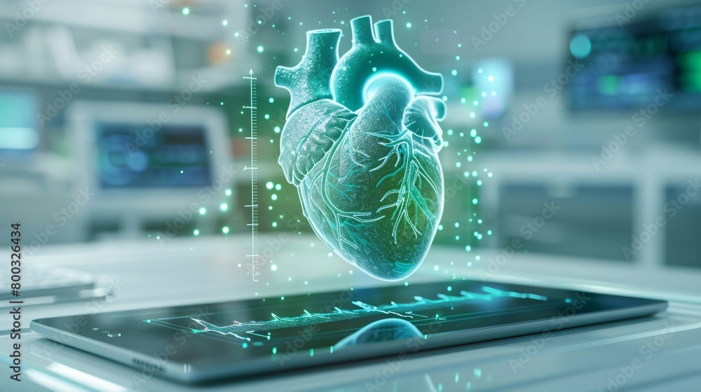 Smart Heart Monitoring at Home. AI Revolutionizes Healthcare Future ...