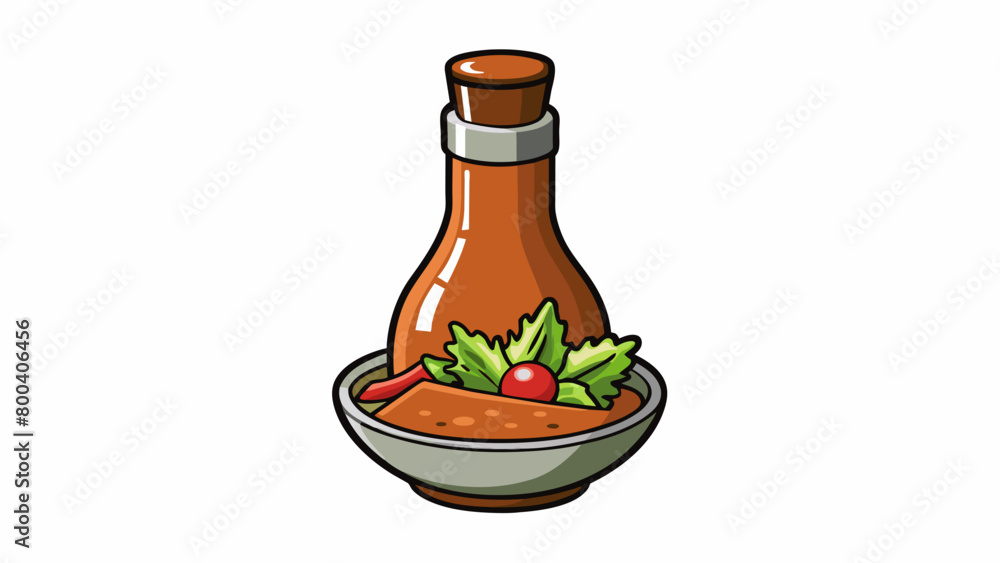 A thick and glossy dressing with a subtle hint of vinegar perfect for ...