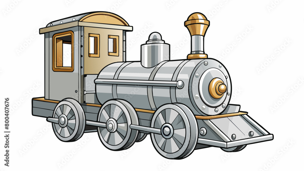 Made from sy metal the toy train was the perfect replica of a classic ...