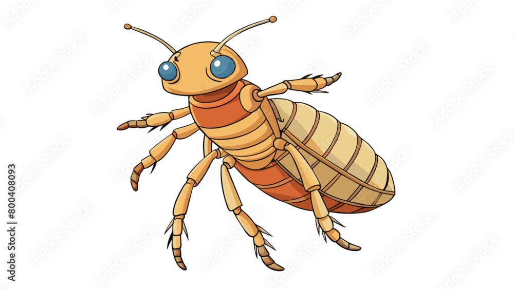 The fourth illustration features an insect skeleton known as an ...