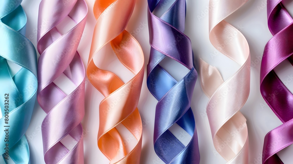 elegance of ribbon styles with a high-resolution image featuring ...