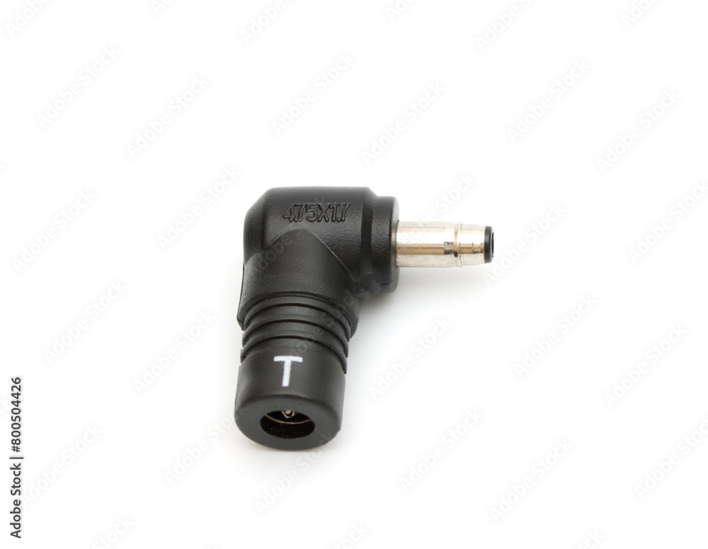 DC power supply connector for low current devices. Power plug of router ...
