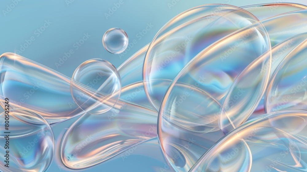 High-resolution close-up image of bubbles, showcasing their subtle ...