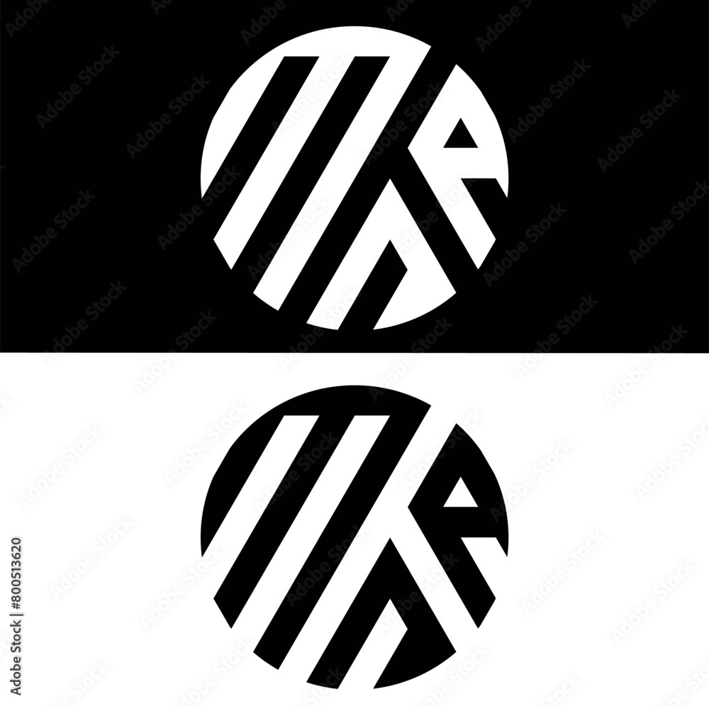 Initial letters logo designs Bundle. This collection incorporated with ...