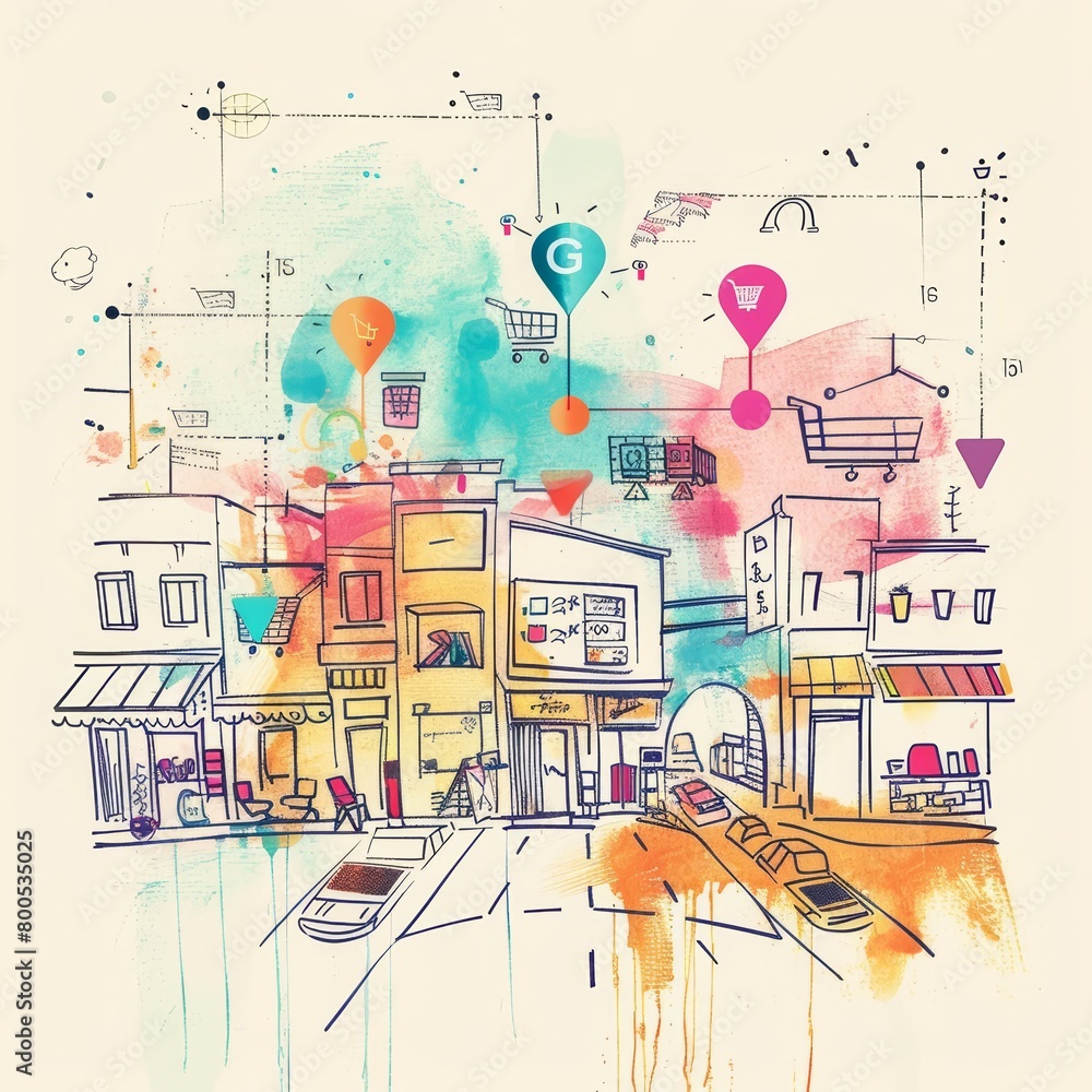 Comparing prices across different stores is visualized in an ...