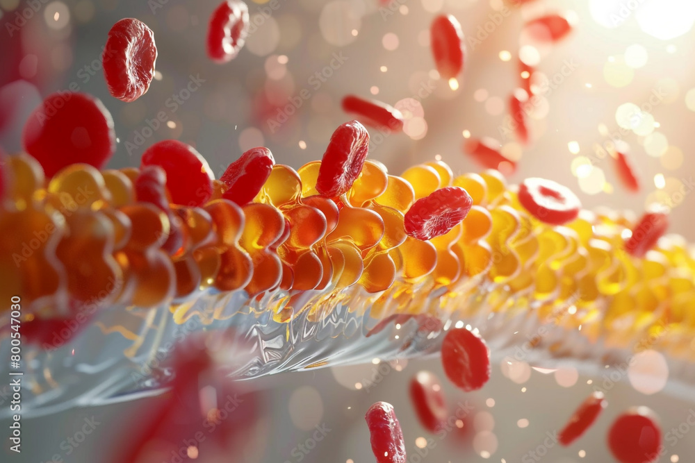 3D infographic comparing the structure and function of HDL and LDL ...