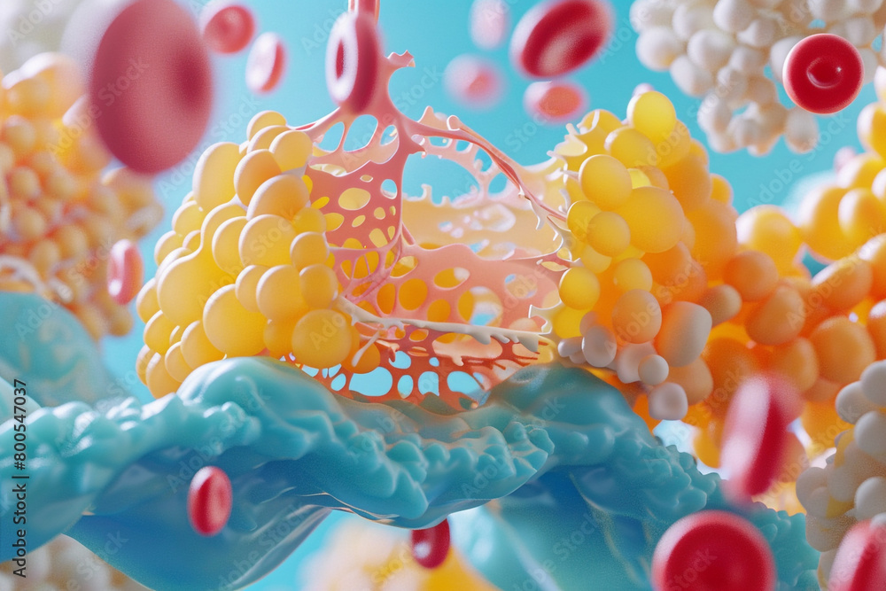 3D infographic comparing the structure and function of HDL and LDL ...
