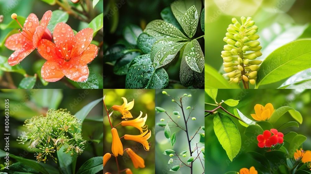 The image is a collage of six different photos showcasing a variety of ...