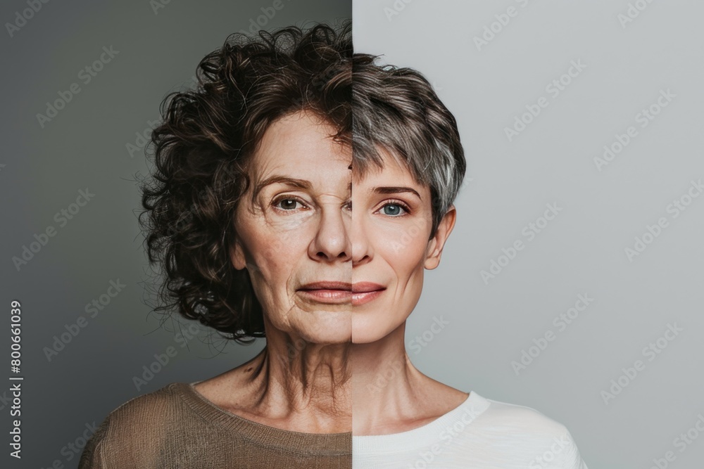 Active ageing integrates generational skincare with blonde visuals ...