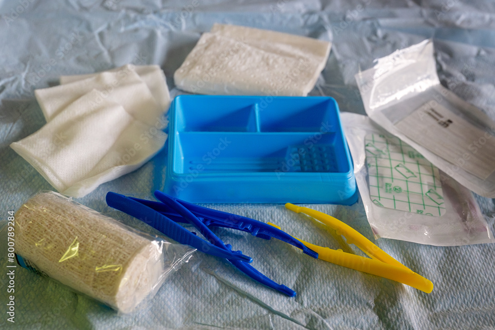 wound care tray, clinical dressing chronic ulcer medical, Australian ...