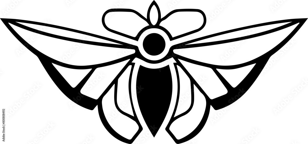 Detailed Moth Vector Illustration: Perfect for Nature-themed Design ...