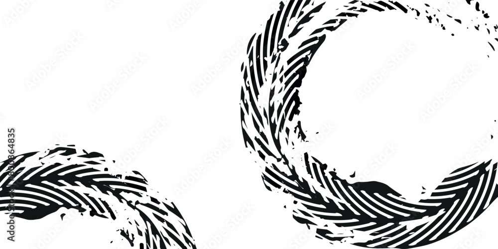 Tire tread marks, isolated wheel texture, tire marks - drift, rally ...