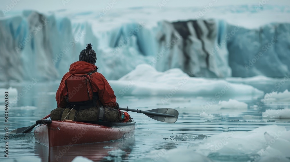Solitary Journey in Ice, Reflecting on Isolation Caused by Climate ...