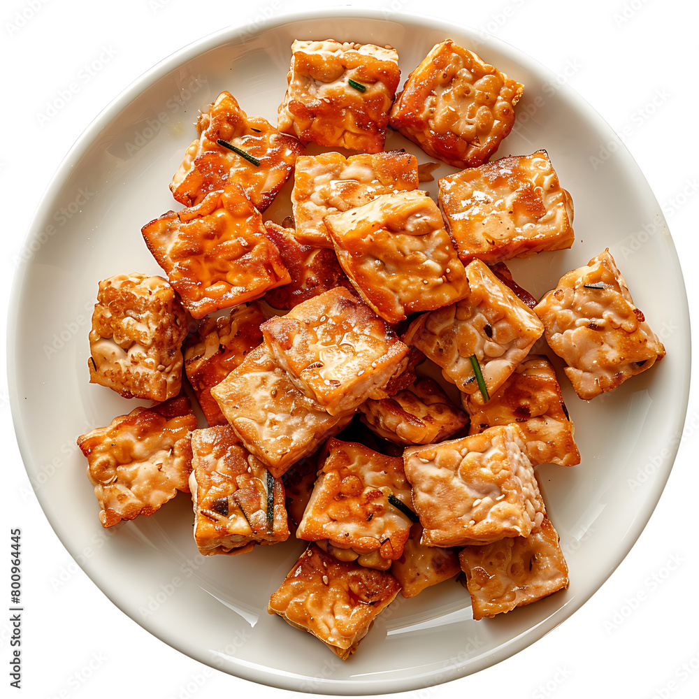 Tempe food menu, for traditional Asian food Stock Illustration | Adobe ...