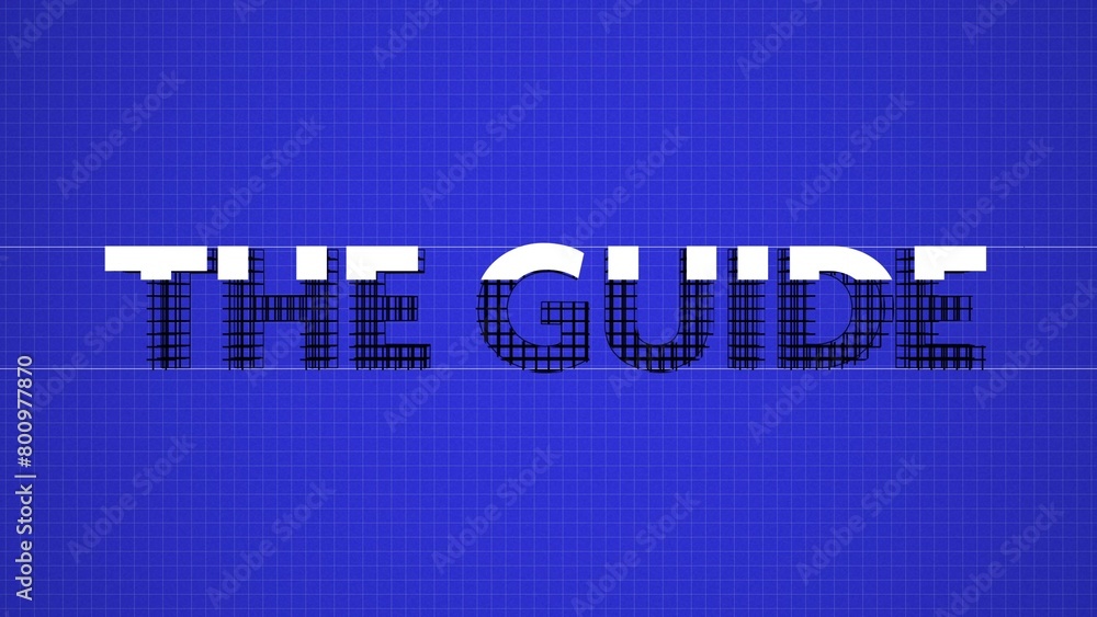 Building Blueprint Text and Title Intro Stock Template | Adobe Stock