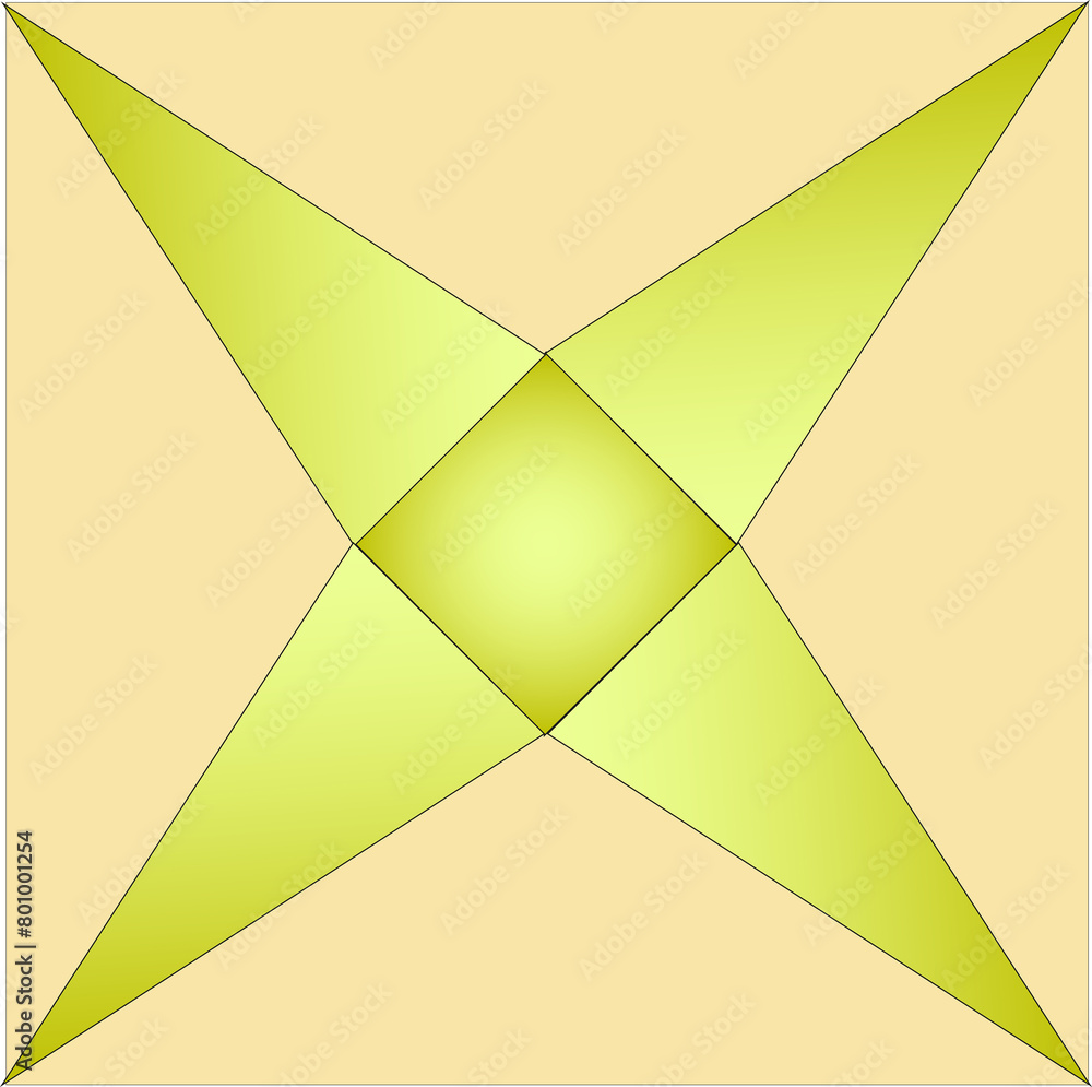 Arrière-plan formé d'un groupe de triangles de couleurs différentes, du ...
