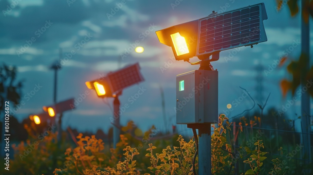 An energy-efficient solar-powered CCTV camera offers effective ...