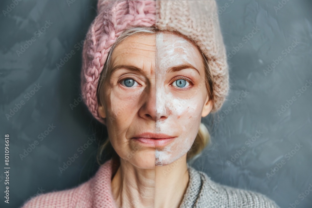 Artful aging regimens split anti aging cream applications into visual ...