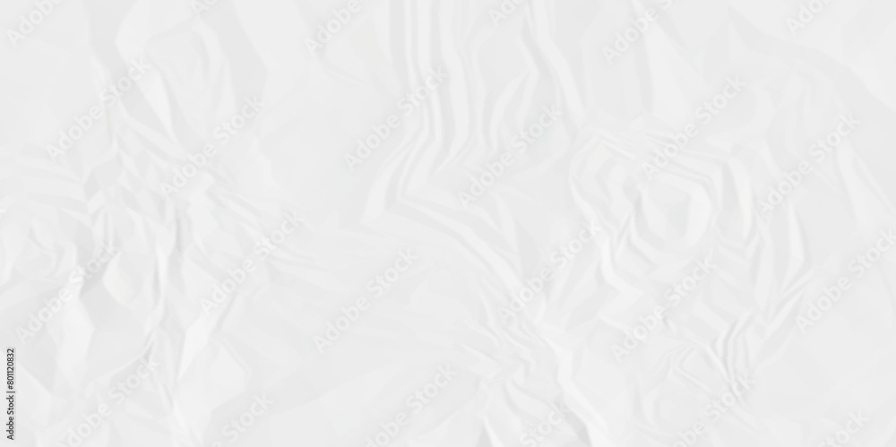 White crumpled paper texture. White wrinkled paper texture. White paper ...