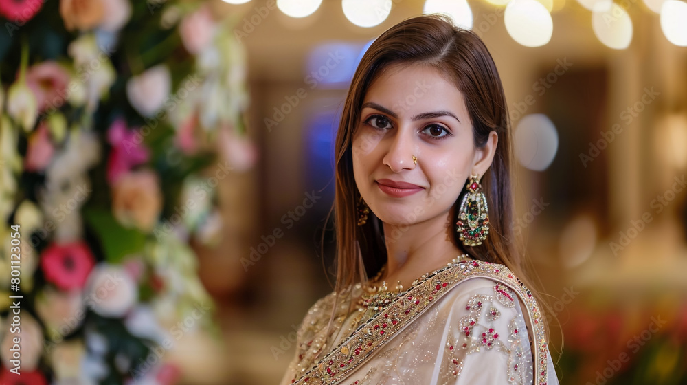 A 24-year-old Pakistani software engineer with an oval face, warm skin ...