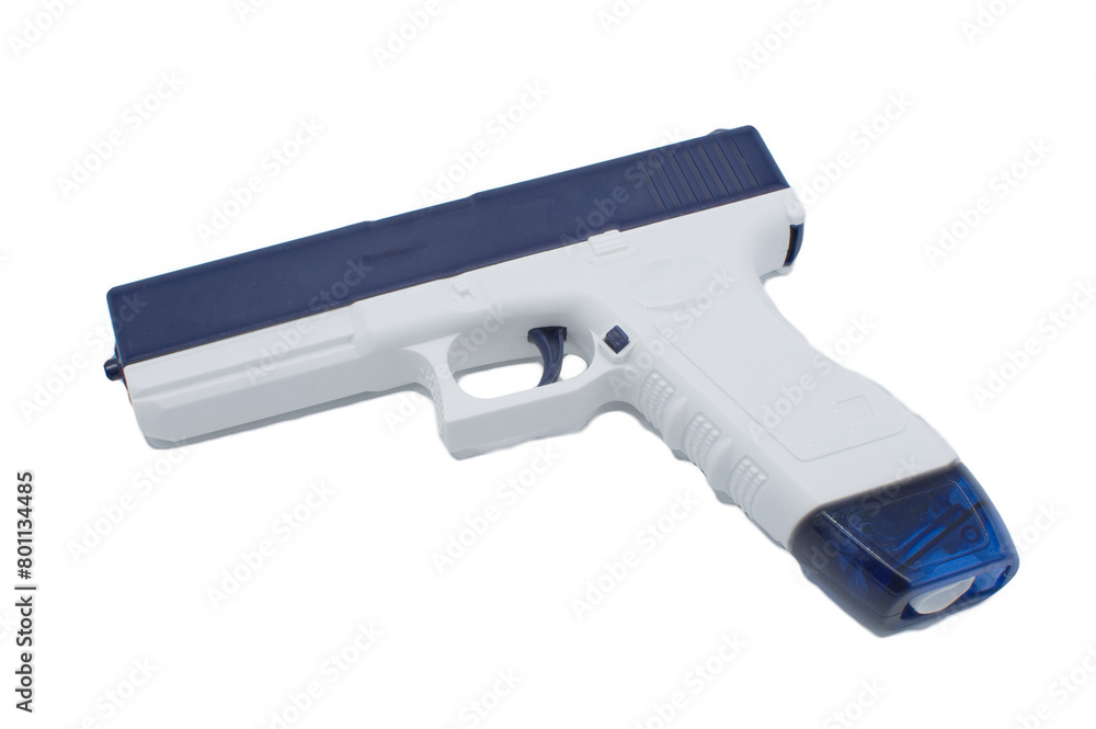 Electric battery powered Water hand Gun Pistol Automatic Pumping ...