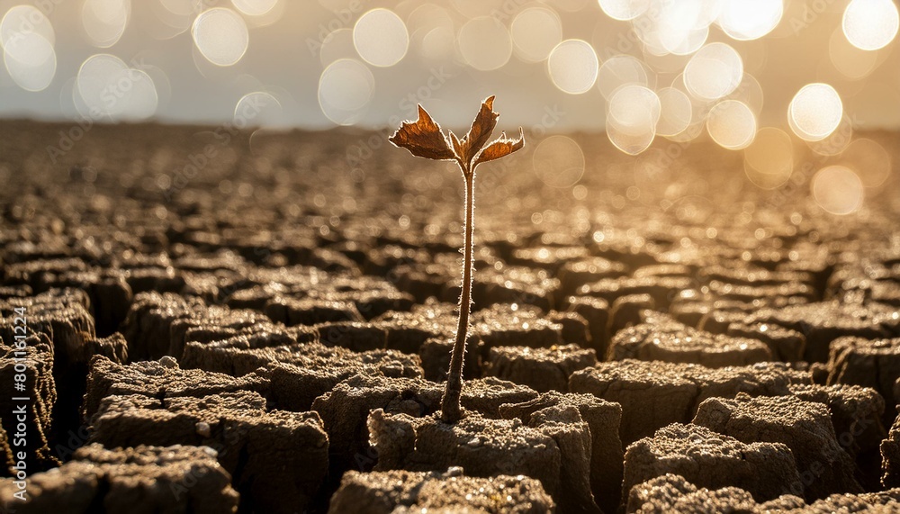 Plant Shriveled in Drought - Global Warming and Climate Change - Sprout ...