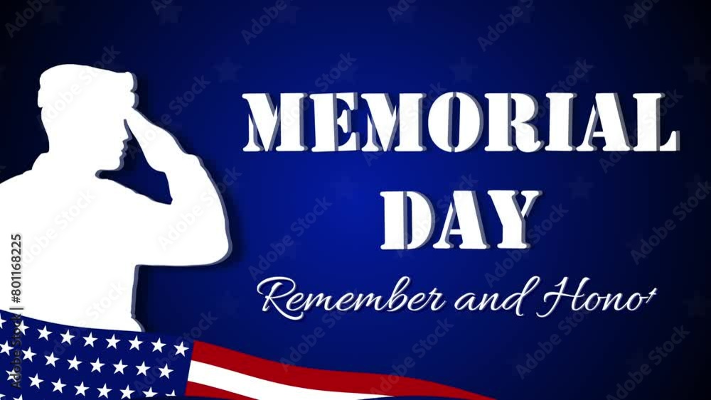 Memorial day animated background greetings memorial day remember and ...