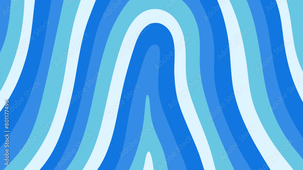 background blue gradient color wave pattern backdrop template design Stock Vector | Adobe Stock