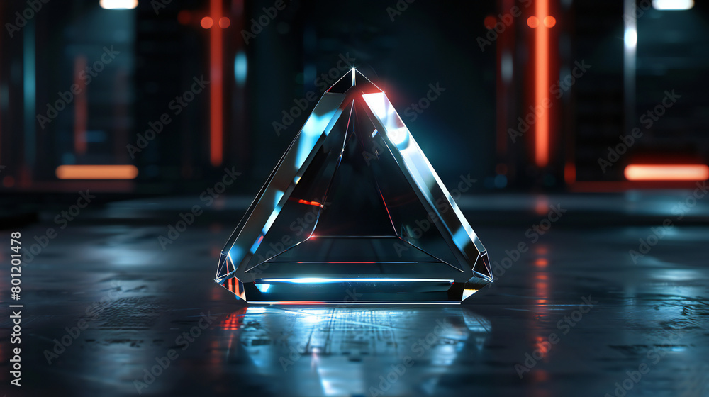 Foto de Captivating Glass Effect Logo Reveal: A visually striking media ...