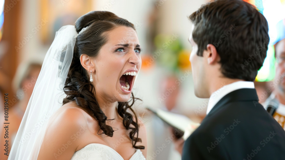 Terrible brawl during wedding ceremony, this marriage is botched from ...