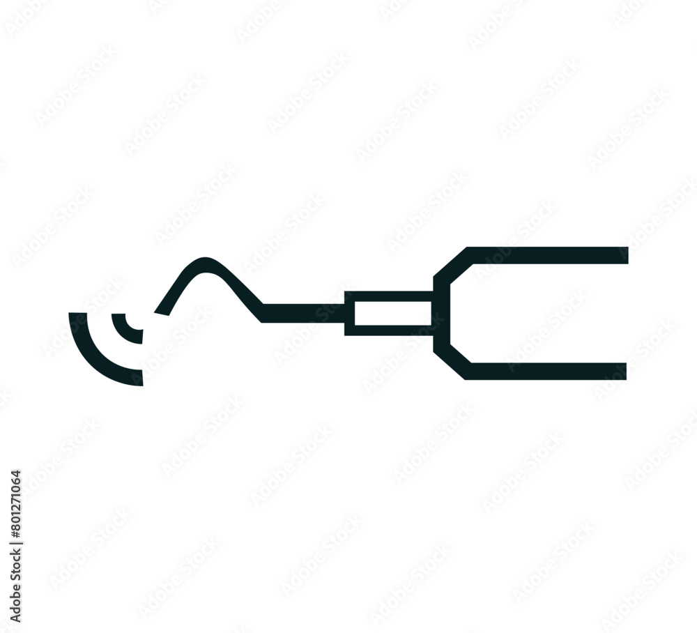 Ultrasonic scaler symbol. Graphical symbols for use on equipment Stock ...