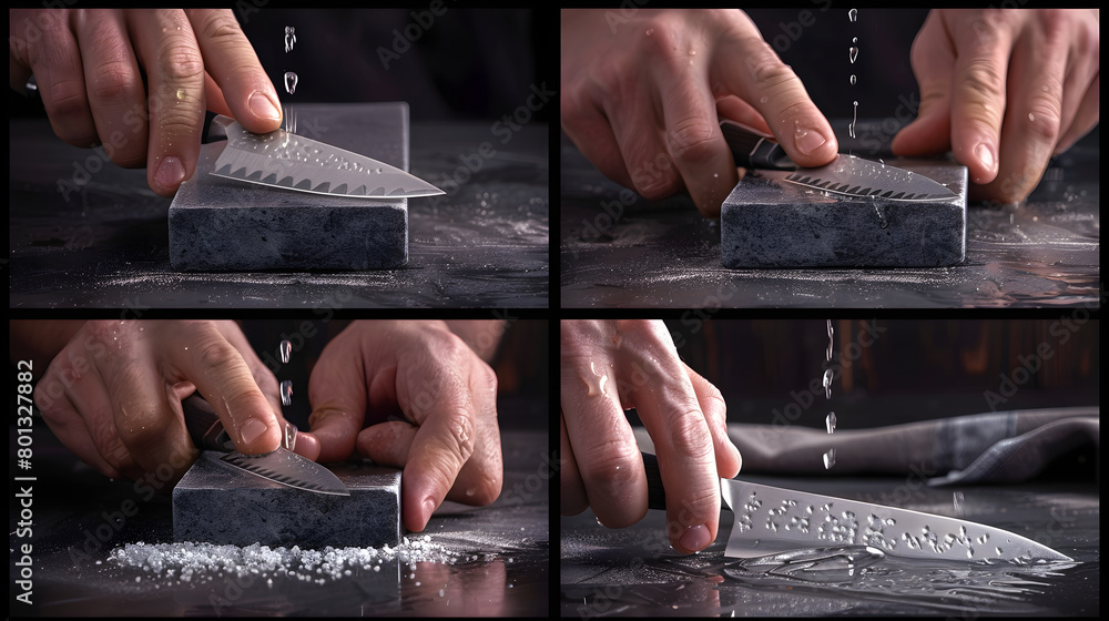 Foto de Comprehensive Guide on Traditional Knife Sharpening Techniques ...