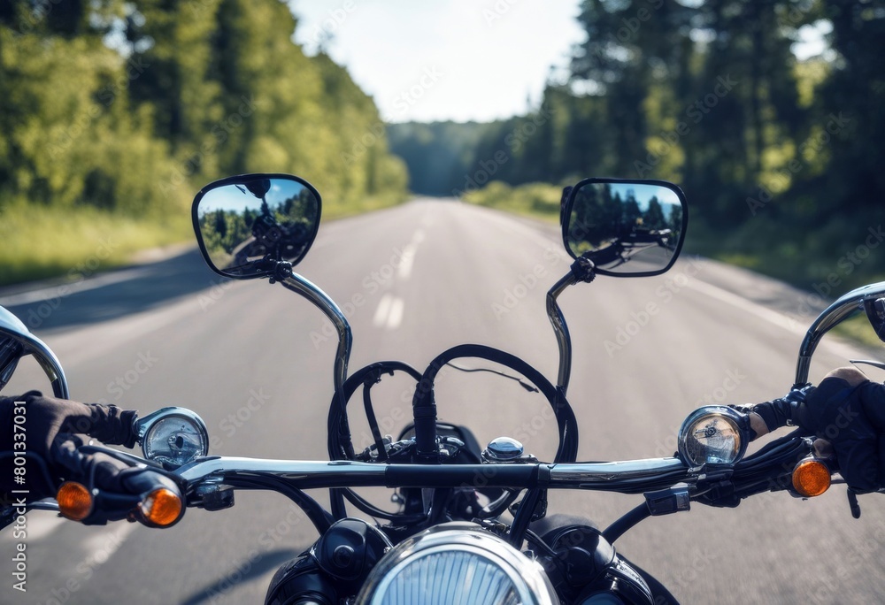 'first bikers view person rider road ride speed biker highway driver ...