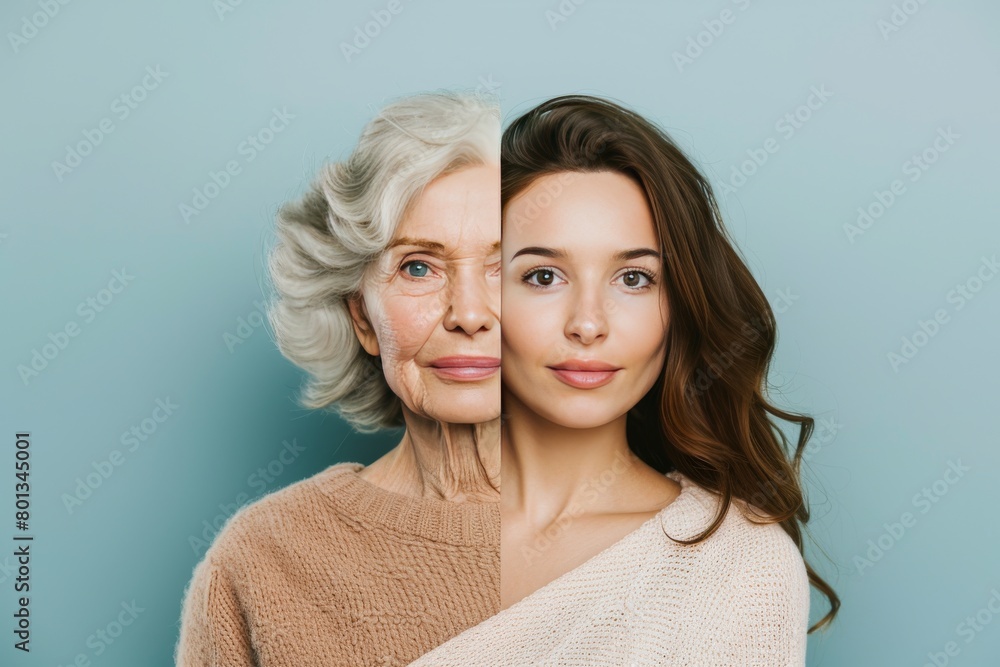 Aging divides depicted through psychological aging portraits integrate ...