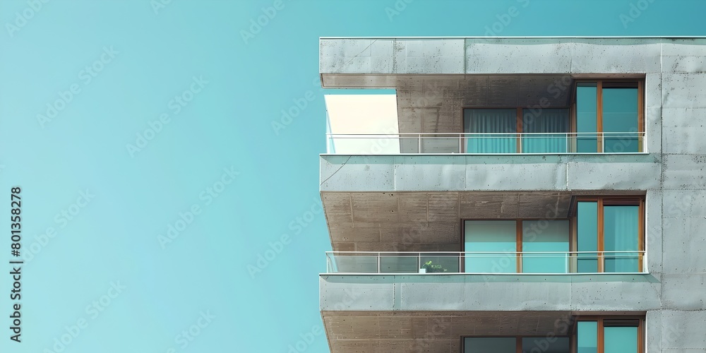 Flexible and Adaptive Building Design Withstanding Various Weather Conditions Stock Photo ...