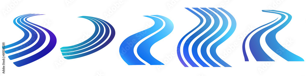 Track clipart collection, symbol, logos, icons isolated on transparent ...