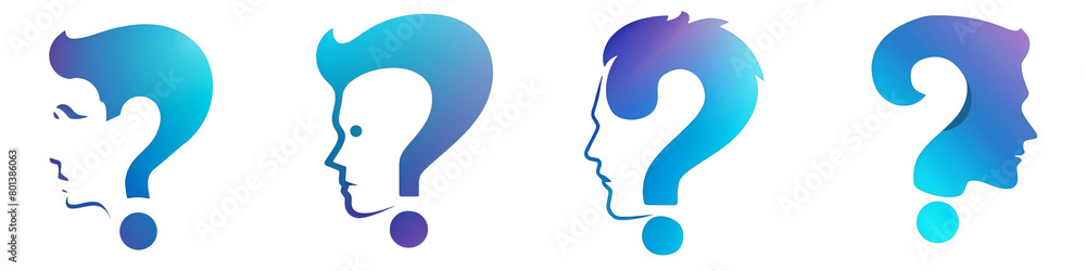 Missing clipart collection, symbol, logos, icons isolated on ...