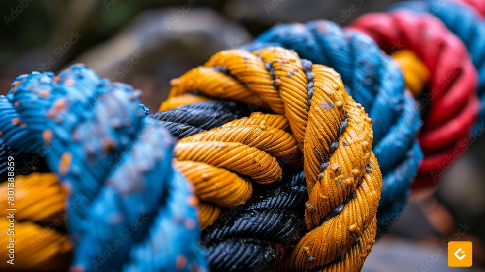 A team's strength lies in its diversity and unity, represented by ...