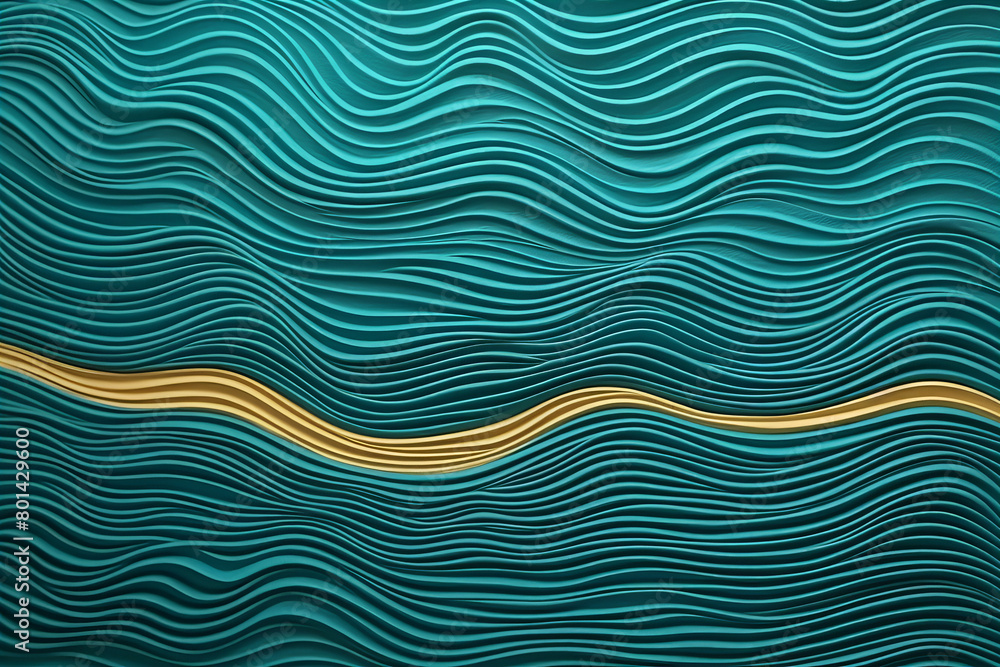 Seamless subtle green and gold waves transparent background texture ...