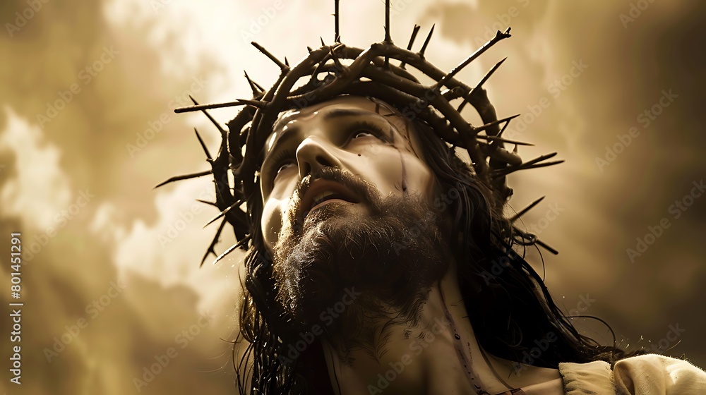 jesus close up photos and illustrations depict real sacrifice for human ...