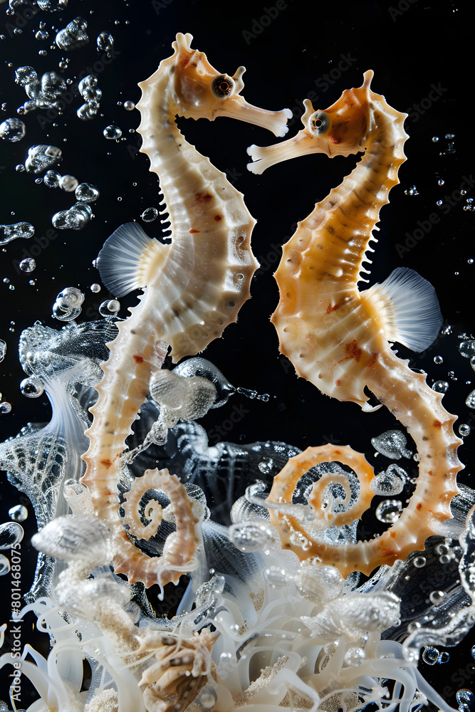 Foto de Fascinating Homage to Mysterious Seahorse Reproduction Habits ...