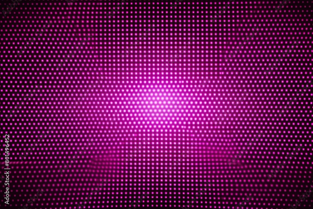 Magenta LED screen texture dots background display light TV pixel ...
