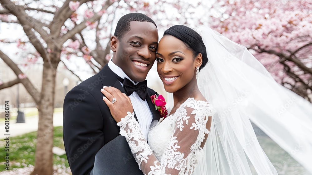 bridal photo, where the bride stands against a backdrop of lush gardens ...