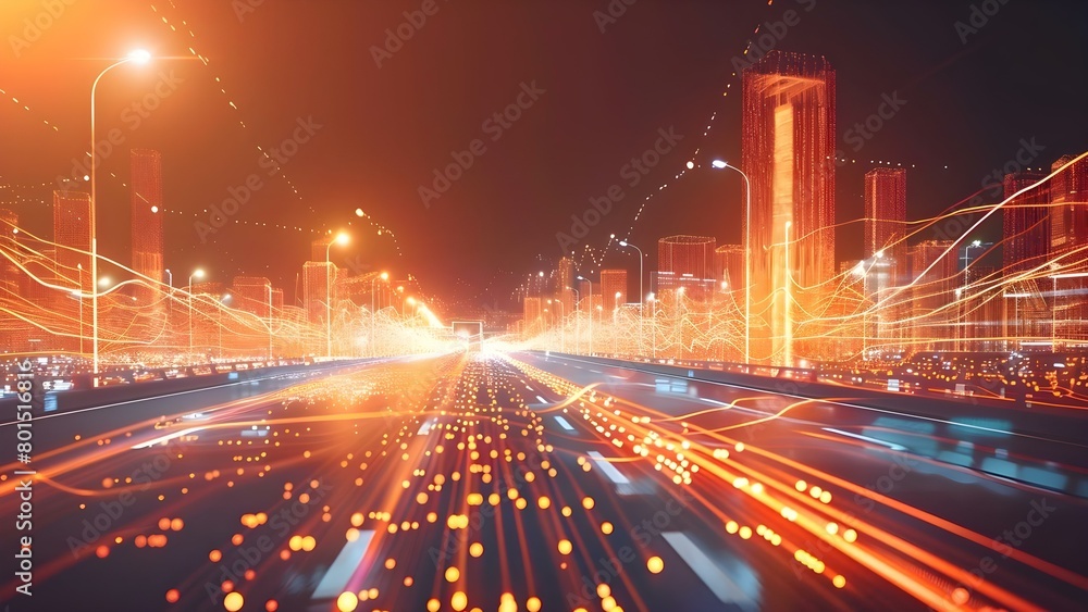 Improving City Road Traffic Flow Through Analysis Of Vehicle Data By A Virtual Intelligent