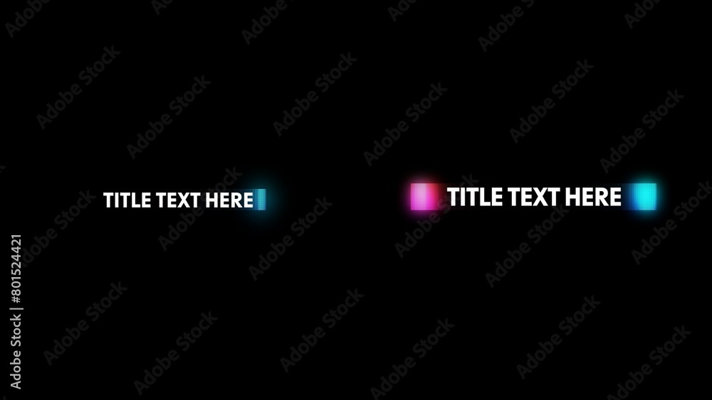 Bright Colorful Lower Third Bundle Stock Template | Adobe Stock