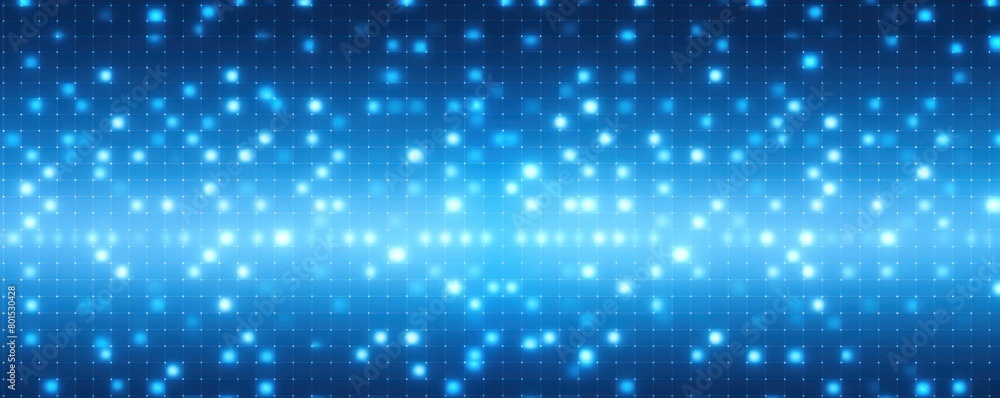 Sky blue LED screen texture dots background display light TV pixel ...